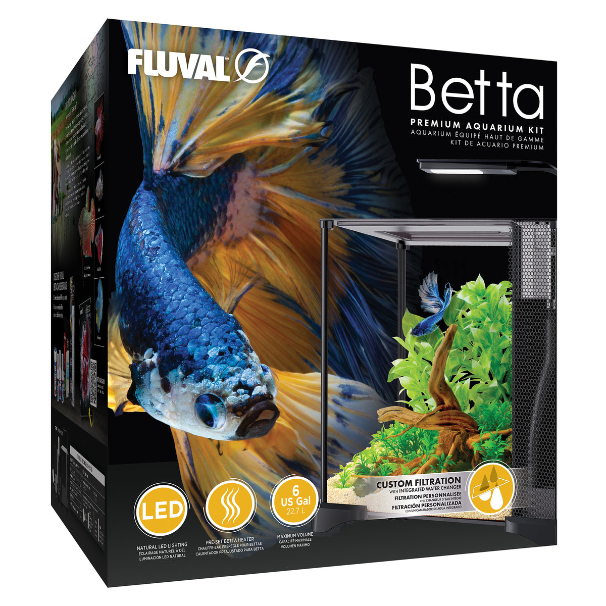Fluval Betta Premium Aquarium Kit, 20 L (6 US Gal) – Your Local Fish Store