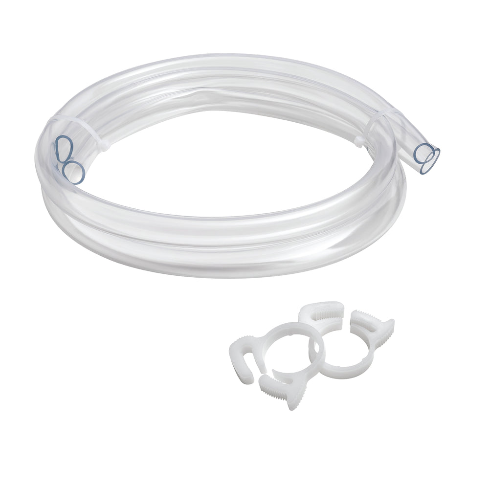 Fluval Clear Hosing and Hose Clamps - 2 piece - 4 ft (1.2 m) - 16 mm A ...